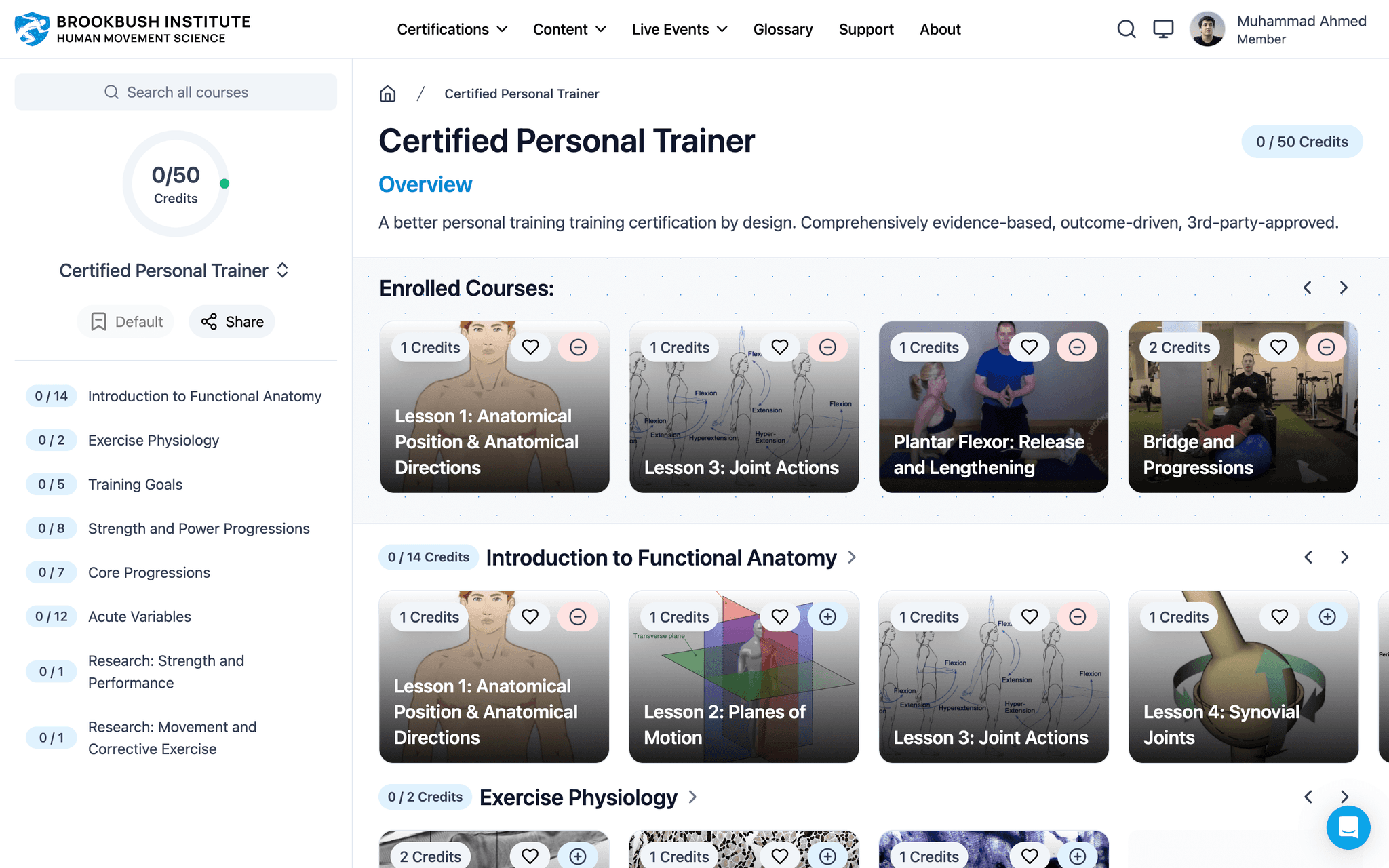 Brookbush Institute - Human Movement Science